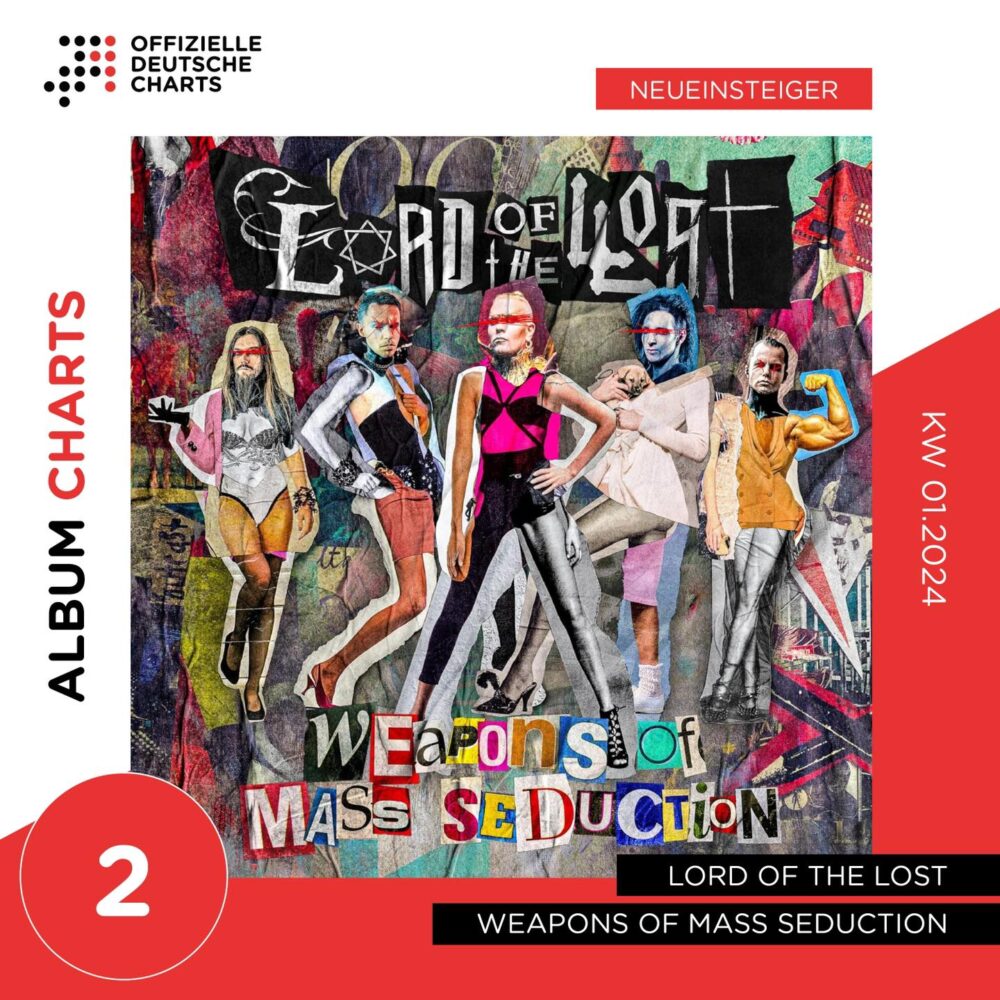 NEWS: Weapons Of Mass Seduction by Lord of the Lost Hits #2 on the ...